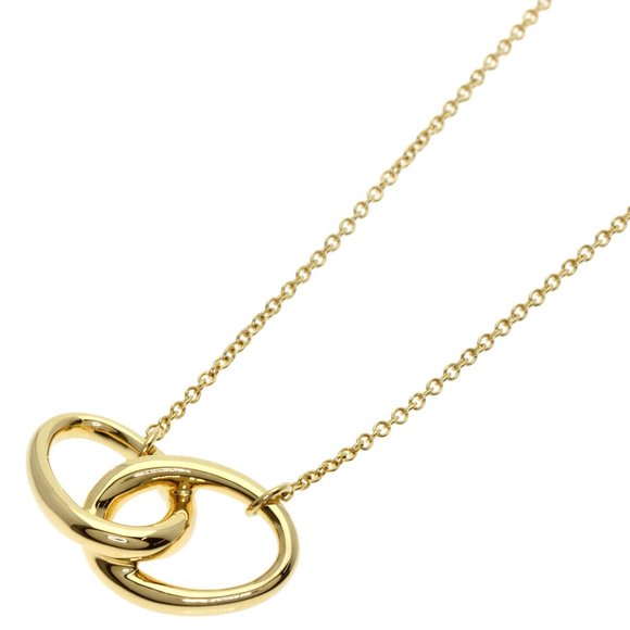 Tiffany & Co. | Jewelry | Tiffany Double Loop Necklace In 8k Yellow ...